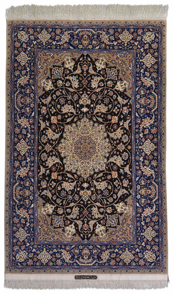 An Isfahan masterpiece by Hekmat Nezhad, 4361 – 241 × 152 cm - RUGS.SG